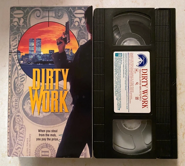 VHS: DIRTY WORK (1992) TV movie, rare: John Ashton, Jim Byrnes, Bernie Coulson £12.96 - PicClick UK
