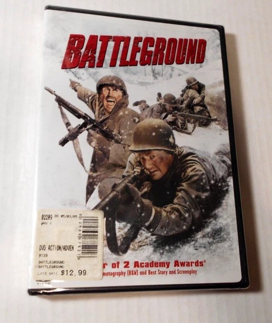 DVD BATTLEGROUND VAN Johnson John Hodiak MGM sigillato in fabbrica ...