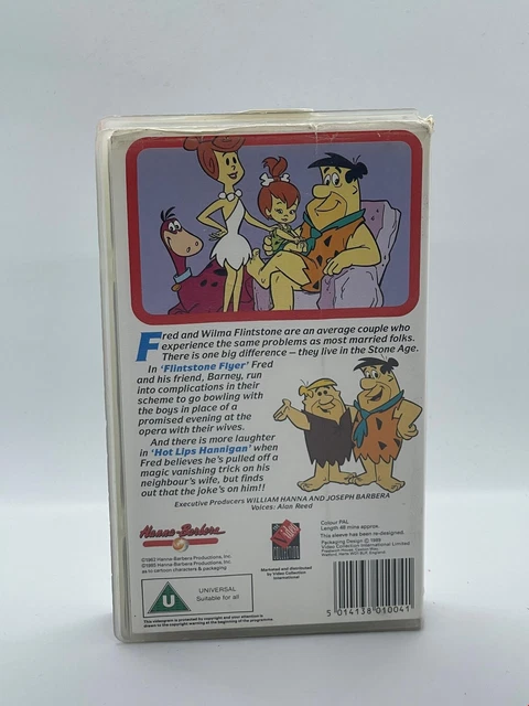 THE FLINTSTONES - The Flintstone Flyer/Hot Lips Hannigan on VHS ...