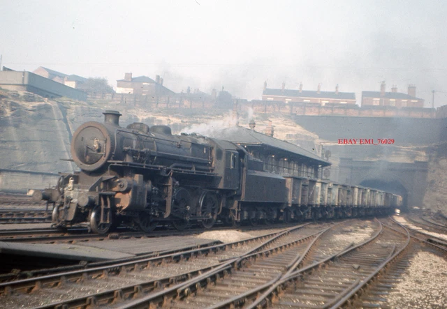 ORIGINAL 35MM SLIDE: Ivatt 4MT number 43115 @ Nottingham Victoria 1965 ...