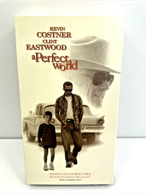 A PERFECT WORLD (VHS 1994) Kevin Costner, Clint Eastwood, Laura Dern ...