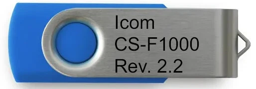 ICOM CS-F1000 REV. 2.2 Software di programmazione USB per IC-F1000 ...