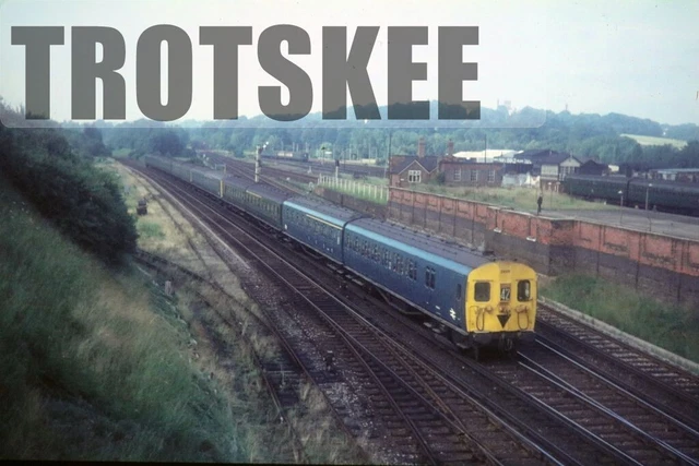 35MM SLIDE BR British Rail Electric EMU Class 402 2HAL 2696 1968 ...