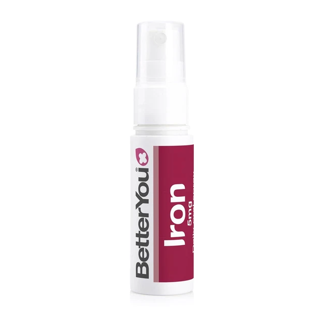 IRON ORAL SPRAY 5mg Pomegranate Fast Absorption Energy Immune Support ...