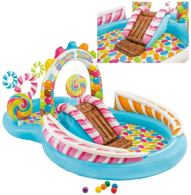 INTEX CANDY ZONE Play Centre Kids Inflatable Garden Fun Outdoor ...