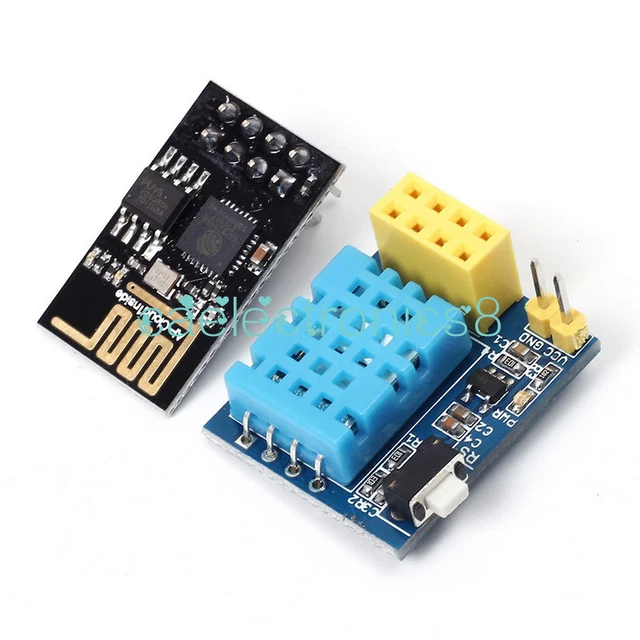 ESP8266 DHT11 TEMPERATURE and Humidity WiFi Module Wireless Module ESP ...