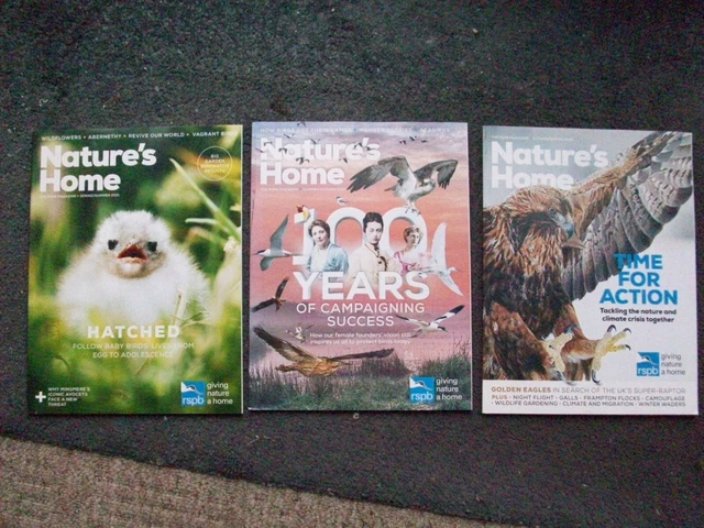 NATURE’S HOME RSPB MAGAZINES SPRING SUMMER AUTUMN WINTER 2021 **GC** £7 ...