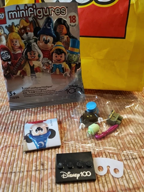 LEGO MINIFIG DISNEY Série 100 Jimmy Cricket EUR 7,50 - PicClick FR