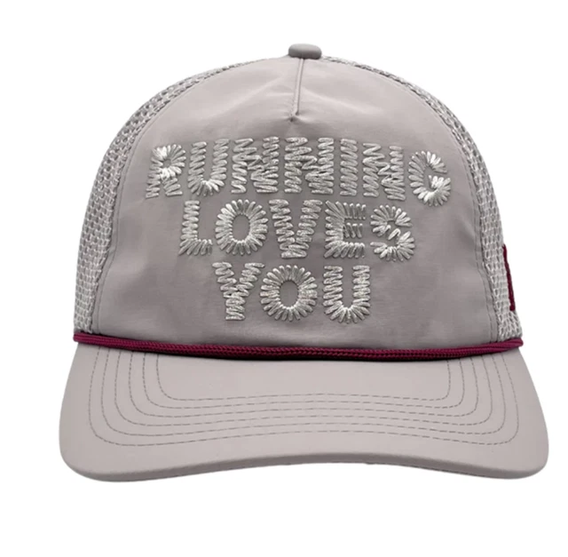 ALEX ZONO RUNNING Loves You Trucker Hat Silver 100%Authentic $293.70 ...