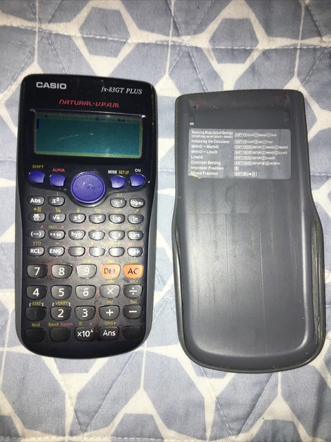 CASIO (FX-83GT PLUS) Scientific Calculator With case £11.11 - PicClick UK
