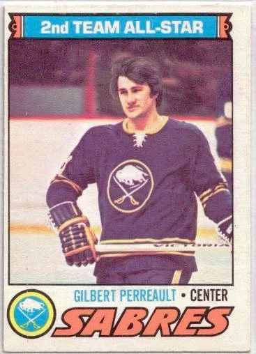 1977/78 O-PEE-CHEE HOCKEY : #210 Gilbert Perreault Buffalo Sabres OPC ...