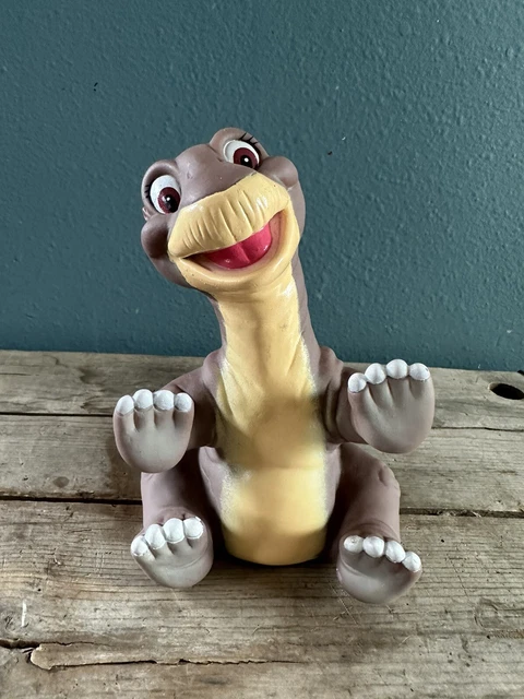 VINTAGE THE LAND Before Time Littlefoot Dinosaur Hand Puppet 1988 Pizza ...