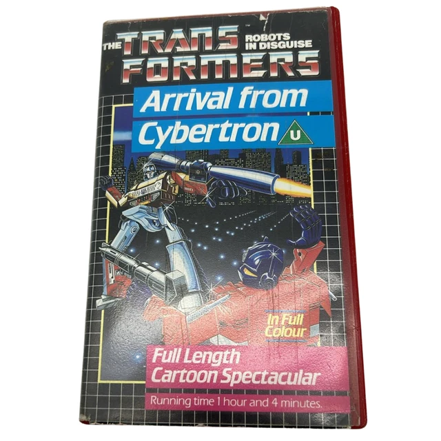 TRANSFORMERS ARRIVAL FROM Cybertron VHS Video cassette PAL EUR 13,64 ...
