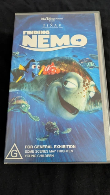 FINDING NEMO DISNEY Pixar Vintage Collectable Animation VHS Movie Tape ...