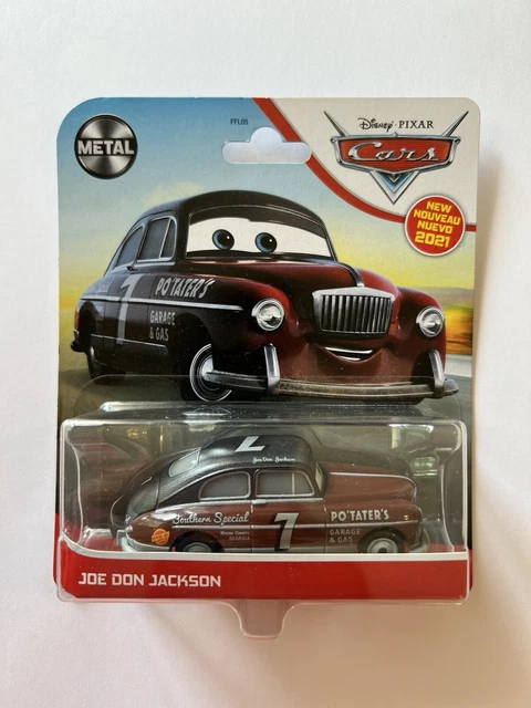 DISNEY PIXAR CARS JOE DON JACKSON #7 Mattel NEW 2021 Unreleased Old ...