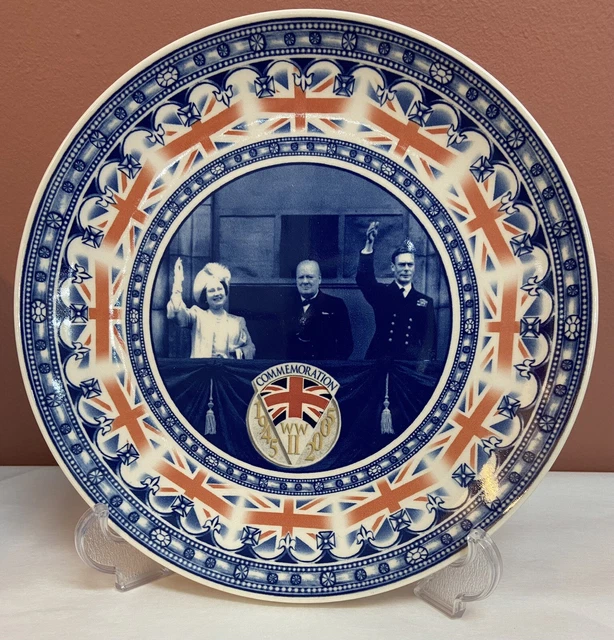 BOXED WEDGWOOD/DAILY MAIL VE Day Commemoration Plate. WW2 1945-2005 ...