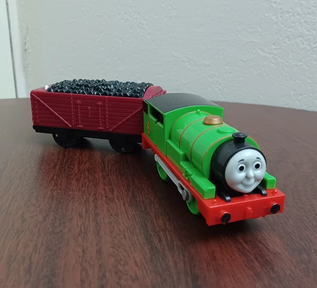 THOMAS & FRIENDS TrackMaster Talking Percy Motorized Train Engine 2009 ...