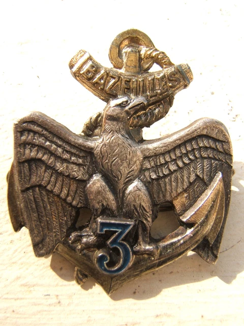 INSIGNE MILITAIRE - 3e RIMA REGIMENT INFANTERIE MARINE BAZEILLES - DRAGO EUR 3,45 - PicClick FR