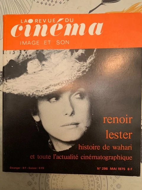 MAGAZINE LA REVUE du cinéma N°296 DATE MAI 1975 CATHERINE DENEUVE EUR 7,50 - PicClick FR