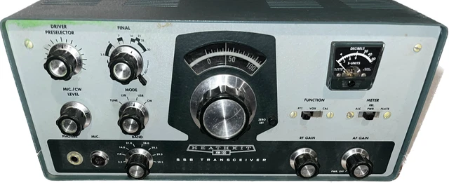 VINTAGE HEATHKIT HW-100 SSB Transceiver COMPLETE KIT BUNDLE IN GREAT ...