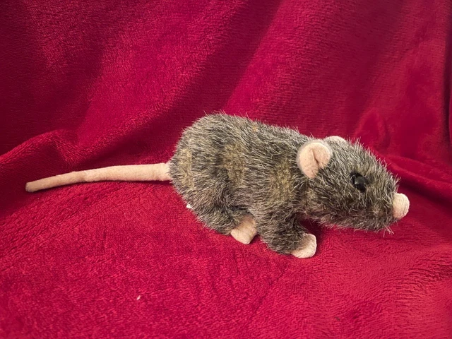 WARNER BROS HARRY Potter Scabbers Ron Weasleys Pet Rat Fluffly Plush ...