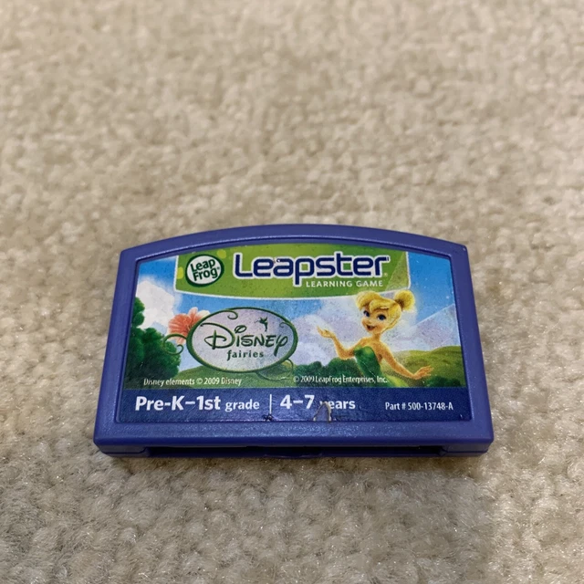 DISNEY FAIRIES LEAPFROG Leapster Learning Game Cartridge Pre-K Grade 1 ...