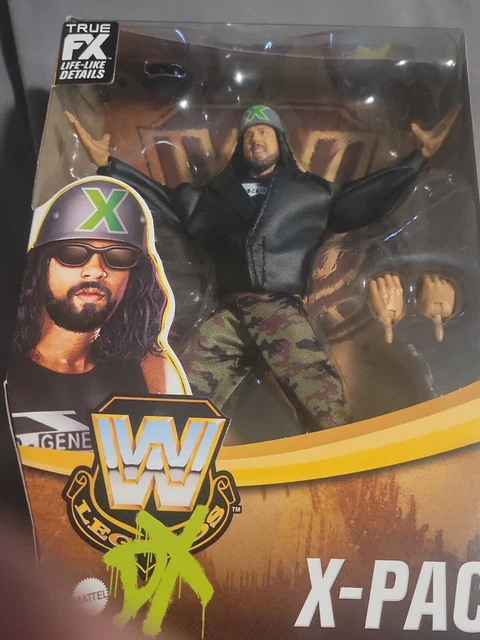 FIGURINE MATTEL WWE Elite Legends X-Pac (exclusive cible) Neuf dans sa ...