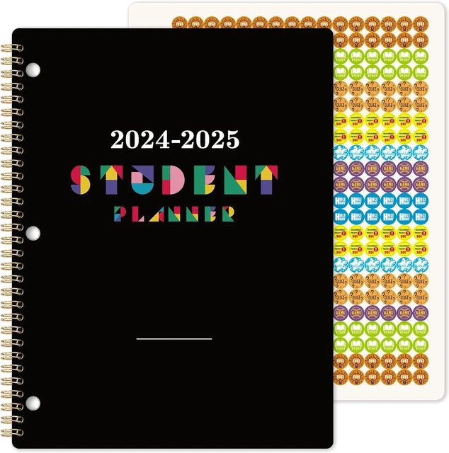 STUDENT PLANNER 2024-2025 - Academic Planner 2024-2025, Jul. 2024 - Jun ...