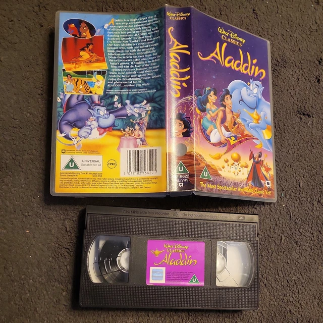 WALT DISNEY CLASSICS - Aladdin (VHS/SH, 1994) £2.00 - PicClick UK
