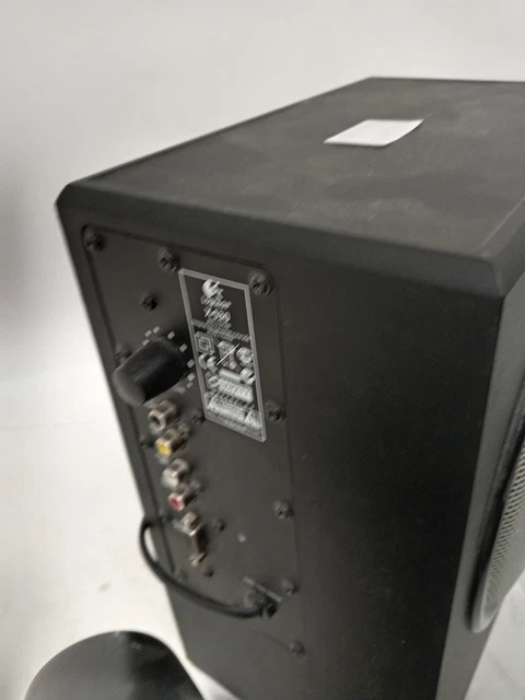 LOGITECH X530 SOUND System Amplifier & Surround Speakers Black ...