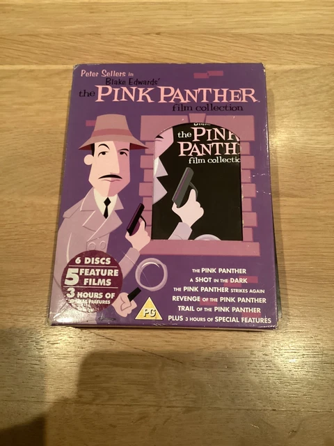 THE PINK PANTHER Dvd Box Set 5 Films £8.99 - PicClick UK