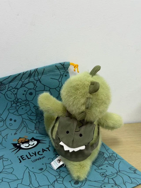 JELLYCAT DINOSAUR SERIES Backpack Animal Light Green Plush Toy - 24cm ...