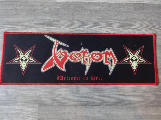 VENOM BACK PATCH Back Strip Black Metal Bathory Hell EUR 16,99 ...