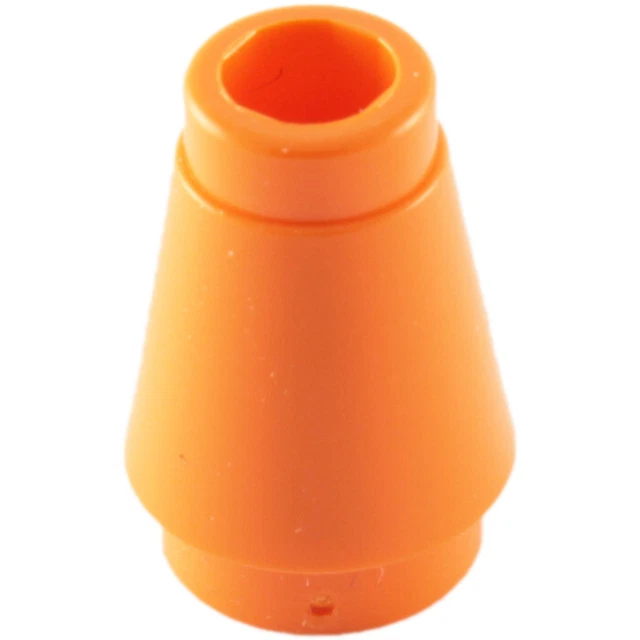 LEGO - 4589B 1 x 1 CONE WITH TOP GROOVE - COLORS S-Z - SELECT QTY & COL - NEW £0.99 - PicClick UK