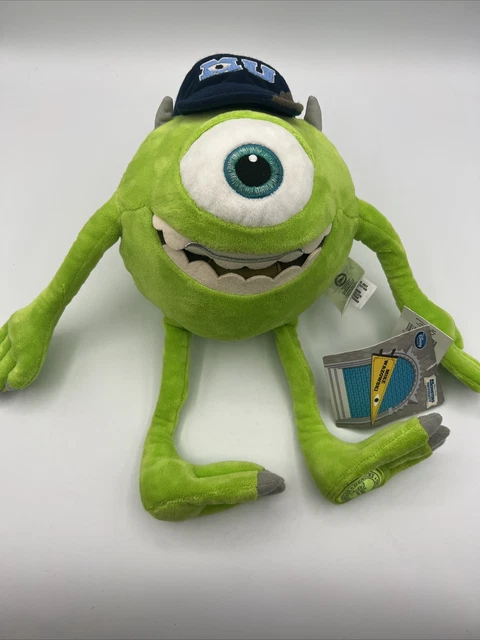 DISNEY STORE MONSTERS Inc Mike Wazowski Monsters University Plush 12 ...