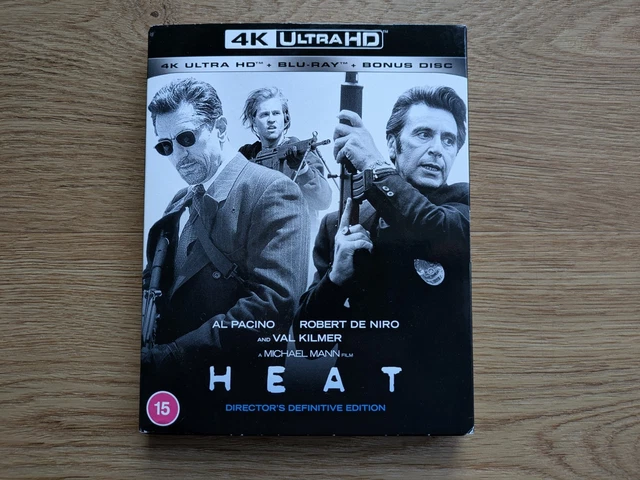 HEAT 4K ULTRA HD Blu-ray Starring Al Pacino, UK Edition £5.91 - PicClick UK