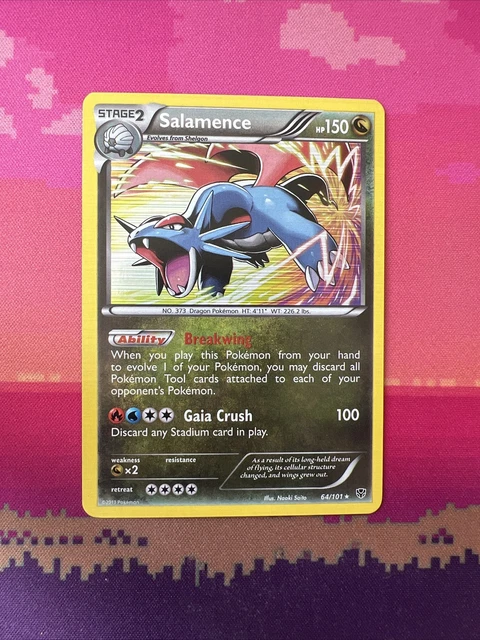 CARTE POKÉMON SALAMENCE Plasma Blast Holo Rare 64/101 presque comme neuf EUR 5,56 - PicClick FR