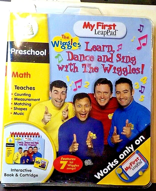 MY FIRST LEAPPAD LEAP FROG The Wiggles Interactive book Cartridge ...