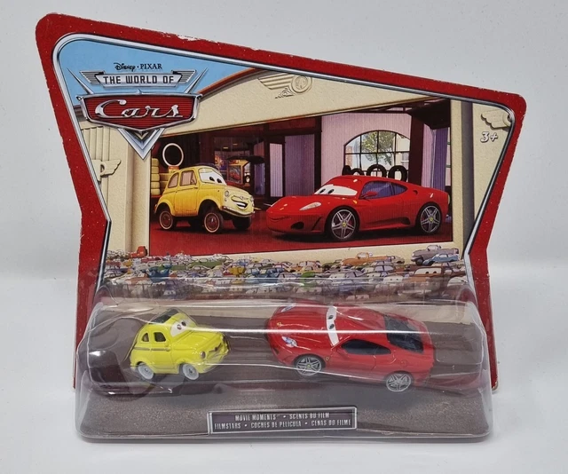 DISNEY PIXAR CARS Movie Moments Luigi & Ferrari Brand New Sealed Twin ...