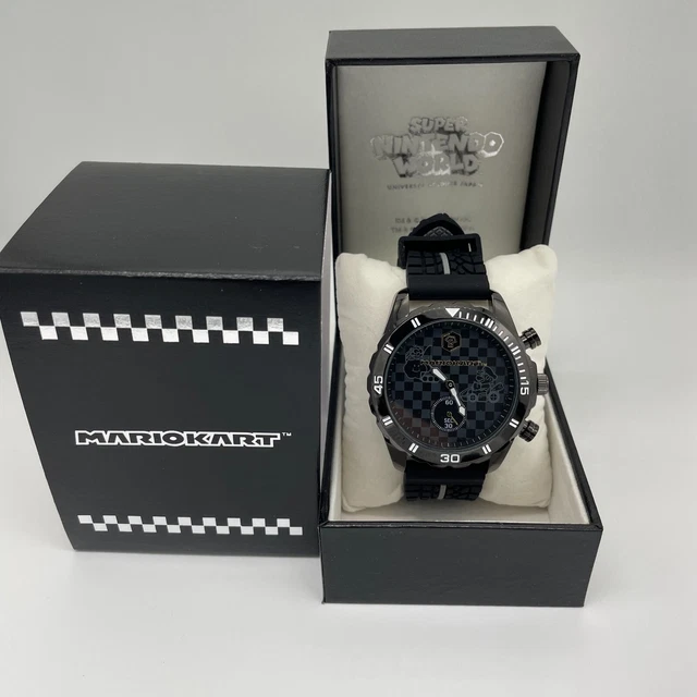 USJ MARIO KART Watch with Box Super Nintendo World Motors Limited New £ ...