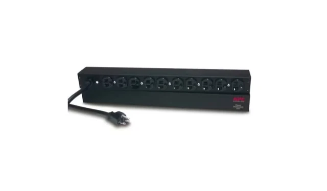 NEW - DELL/APC Basic Rack-Mount PDU - power distribution strip - 2.4 kW ...