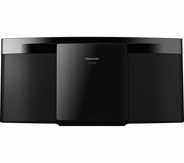 PANASONIC SC-HC200 FLAT PANEL Hi-Fi STEREO SYSTEM 20W CD PLAYER FM ...