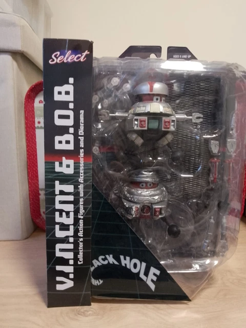 BLACK HOLE VINCENT & Bob Figures Disney Diamond Select Sealed In Box £ ...