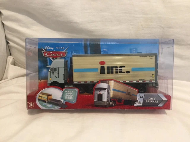 DISNEY PIXAR CARS CHET BOXKAAR #18 HAULER TRUCK 1:55 Diecast TOKYO ...