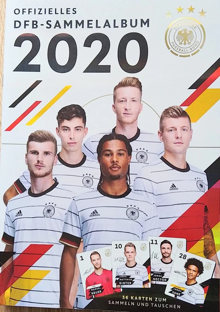 NEUES REWE DFB Sammelalbum Fußball EM 2020 Album mit allen 35 Sammelkarten EUR 6,90 - PicClick DE