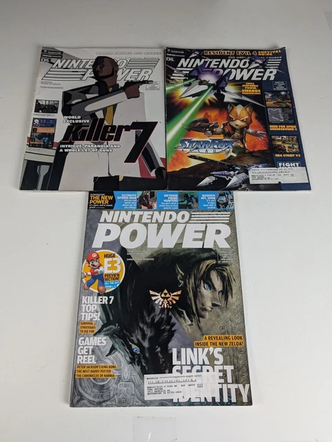 NINTENDO POWER MAGAZINE Lot Of 3 Vol. 189,190,193, With Posters. £15.31 ...
