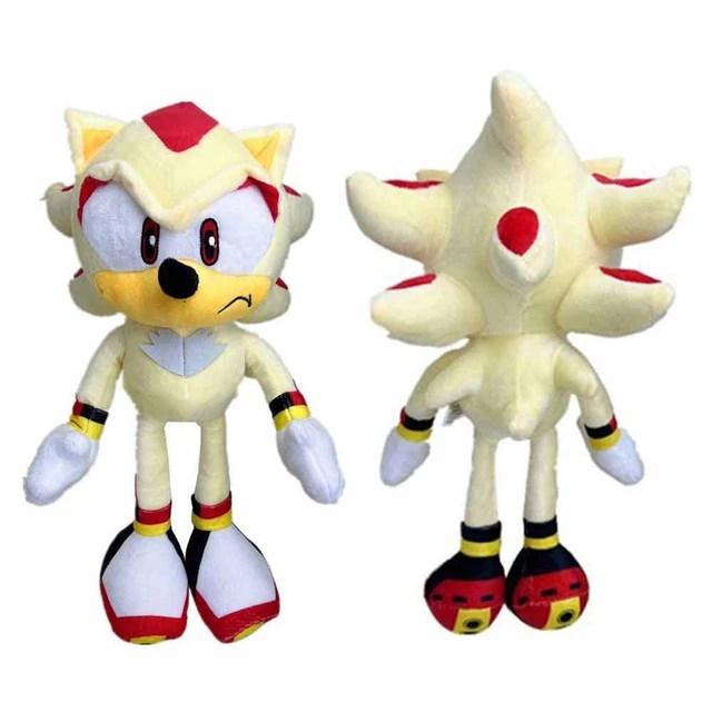 SONIC THE HEDGEHOG Super Shadow Plushie Stuffed video Games Plush Toy ...