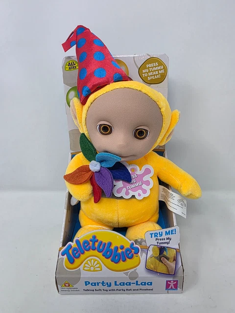 TELETUBBIES TALKING Party Laa-Laa Plush Toy - New In Box £12.66 ...