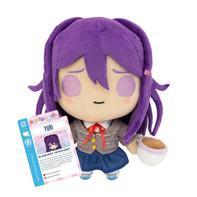 YURI SANSHEE DOKI Doki literature club (DDLC) Plush Brandneu Selten ...