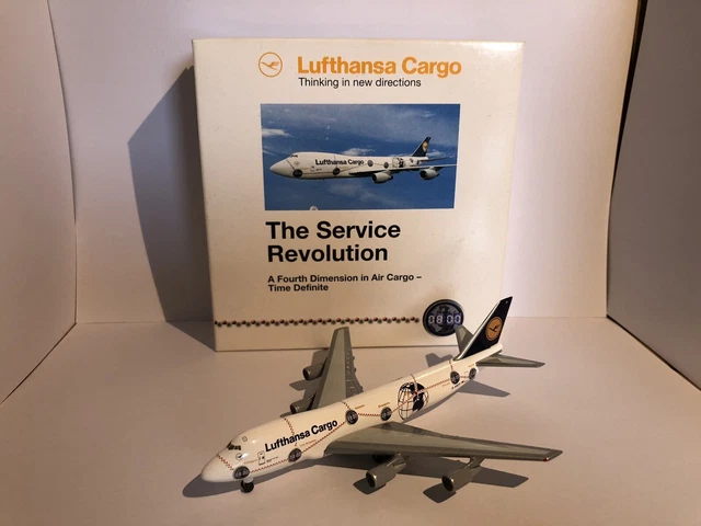 HERPA WINGS 1:500 Lufthansa Cargo Boeing 747-200F The Service Revolution 516037 EUR 19,99 ...